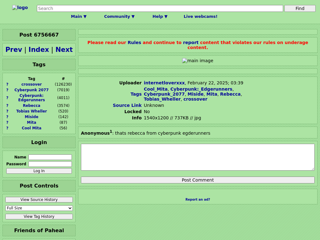 Archives for rule34.paheal.net - Ghostarchive