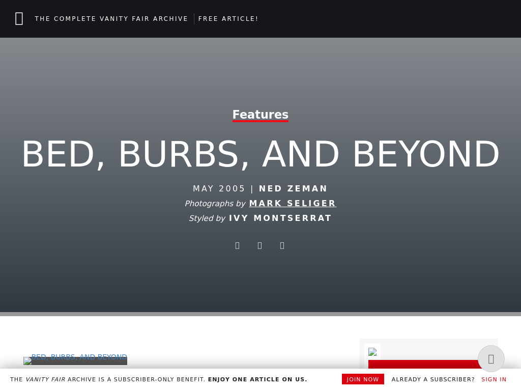 Archives for archive.vanityfair.com - Ghostarchive